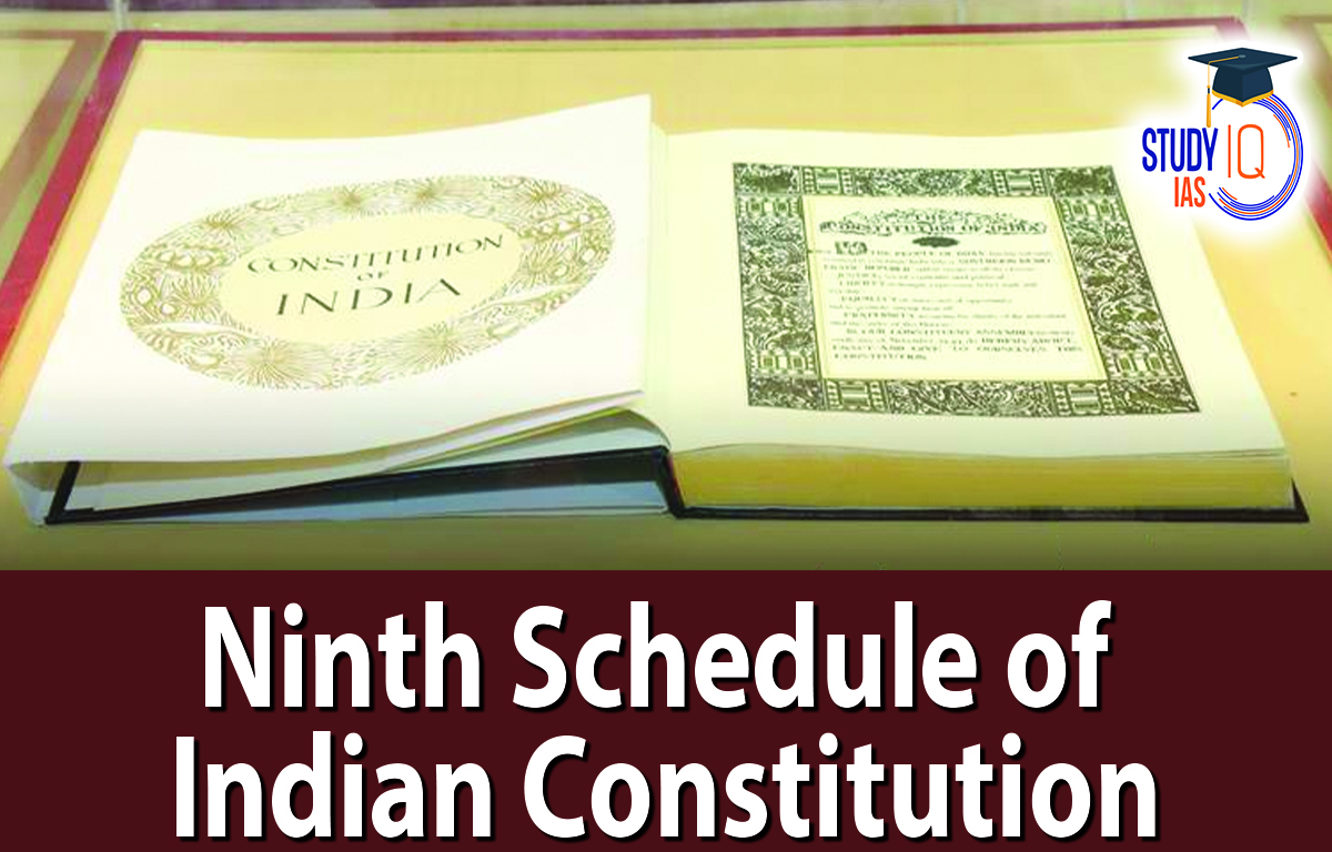 9th Schedule Of Indian Constitution 9th Schedule Of Indian Constitution