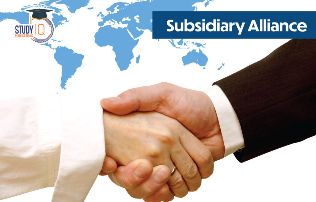 Subsidiary Alliance System, Meaning, Introduction, Features & Stages