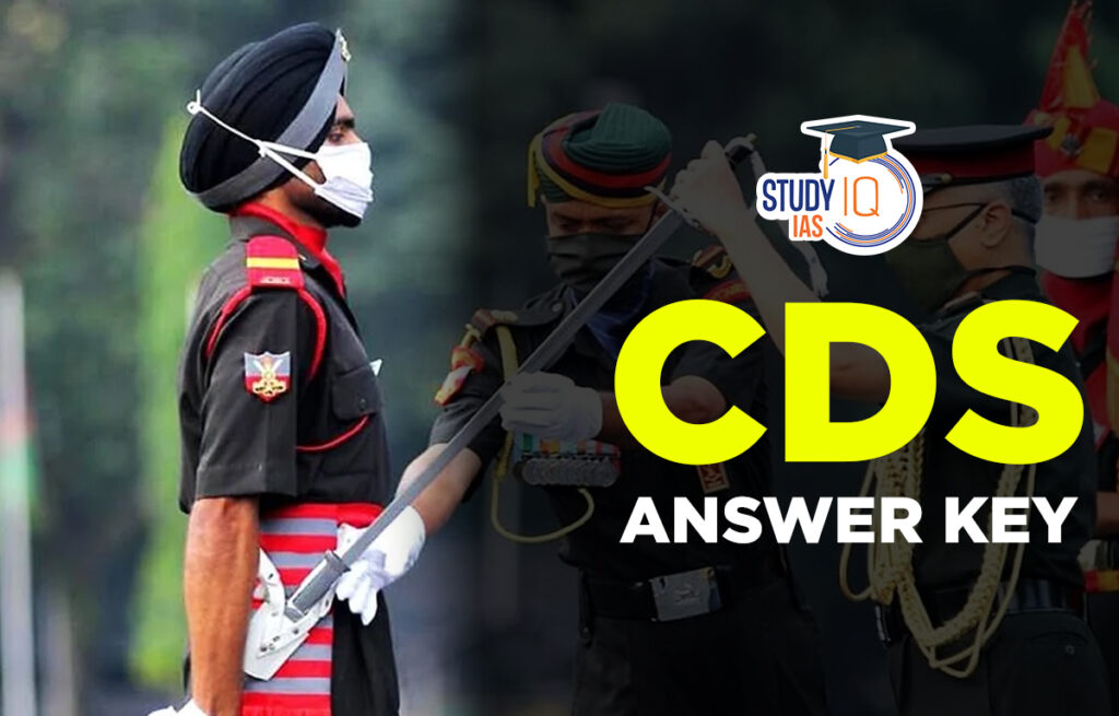 CDS Answer Key 2023, CDS 1 Maths, GK & English Answer Key PDF
