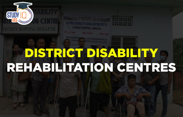District Disability Rehabilitation Centres (DDRC)