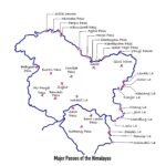 Important Mountain Passes In India, Map, State wise List