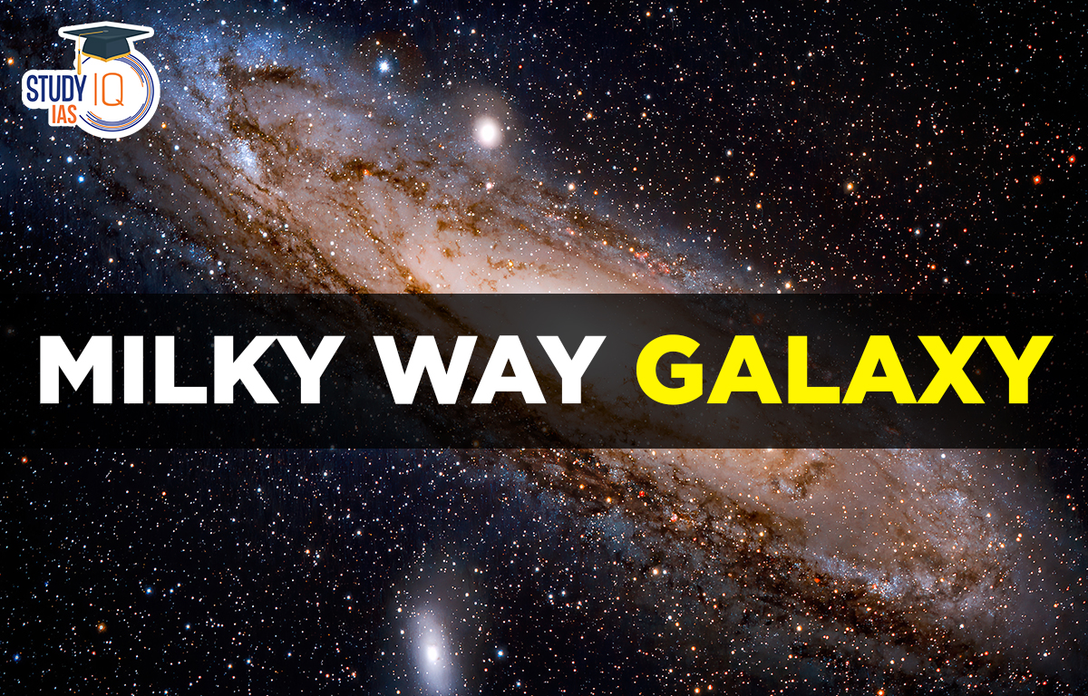 Milky Way Galaxy From Earth Shape Types Map Black Hole