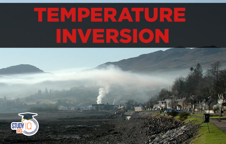 Temperature Inversion, Causes, Types, Diagram, Effects, Examples