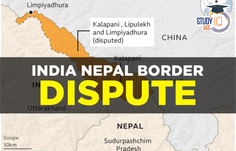 India Nepal Border Dispute, Map, Kalapani & Susta Conflicts