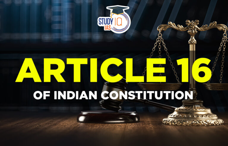 Article 16 of Indian Constitution, Provisions, Exceptions
