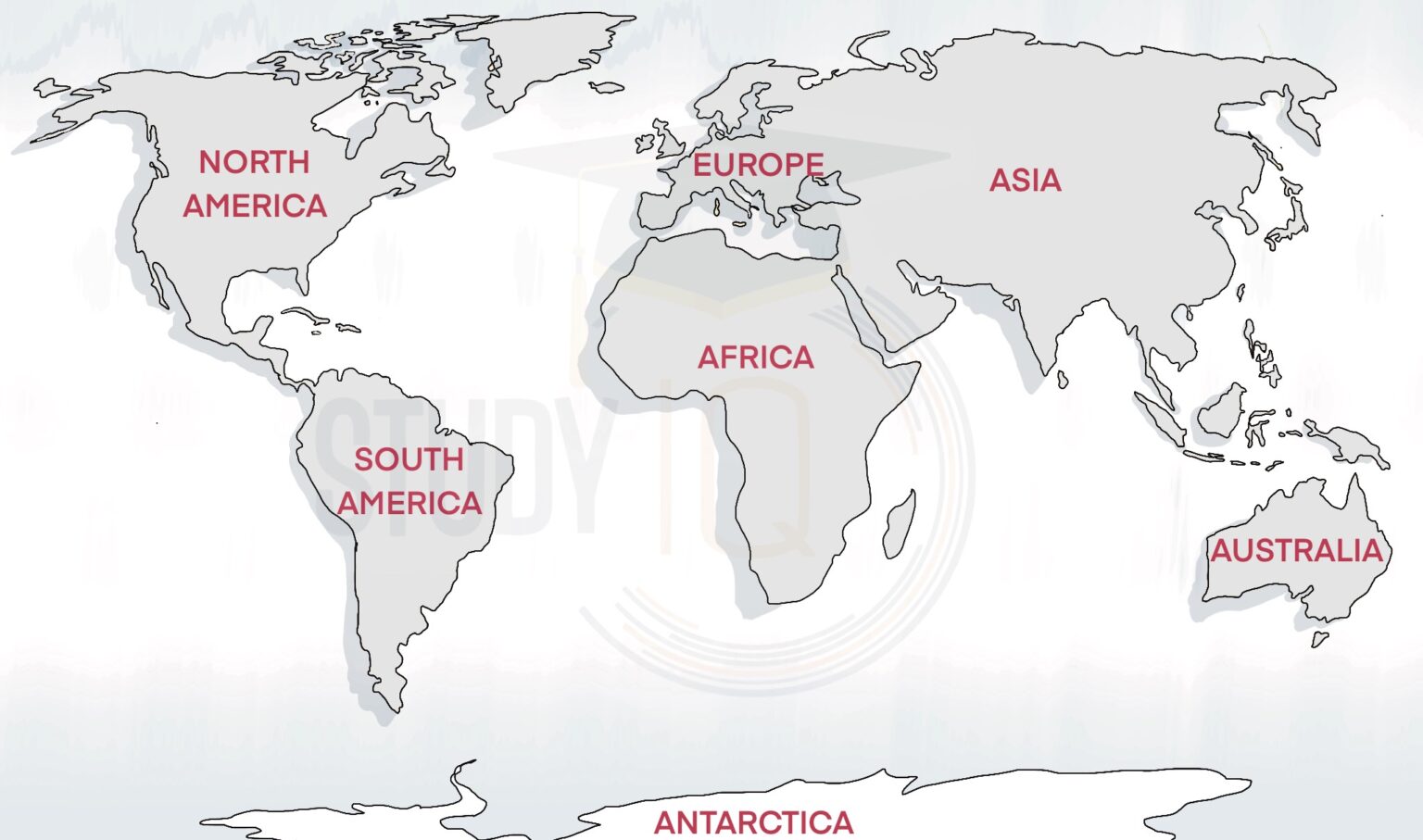 7 Continents of the World, Name, Map, Important Facts