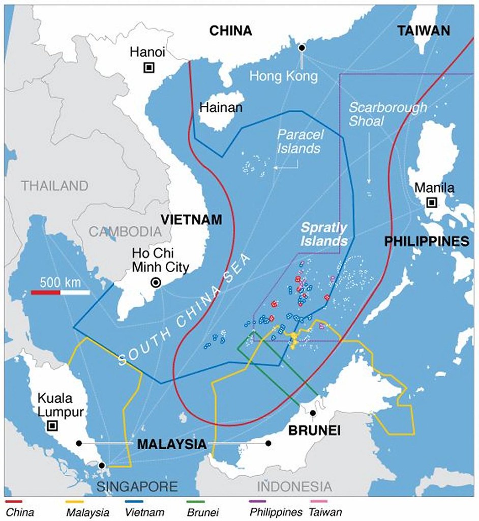 South China Sea, Dispute, Map, Countries, Strategic Importance