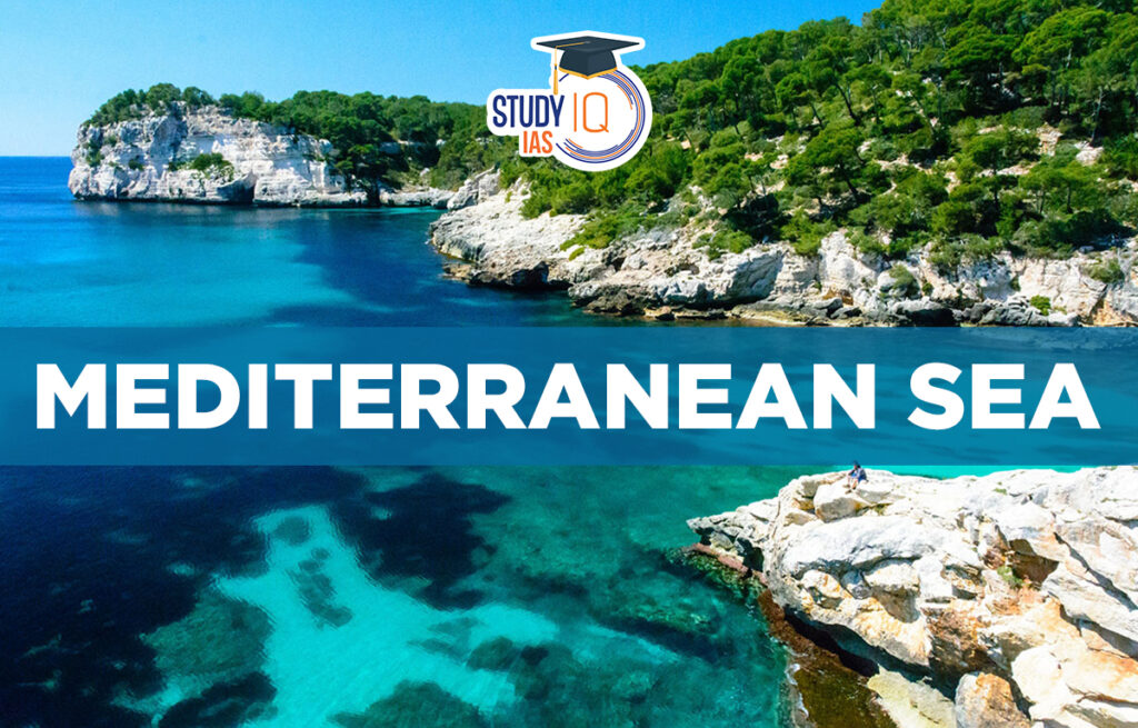 Mediterranean Sea, Map, Bordering Countries, Significance