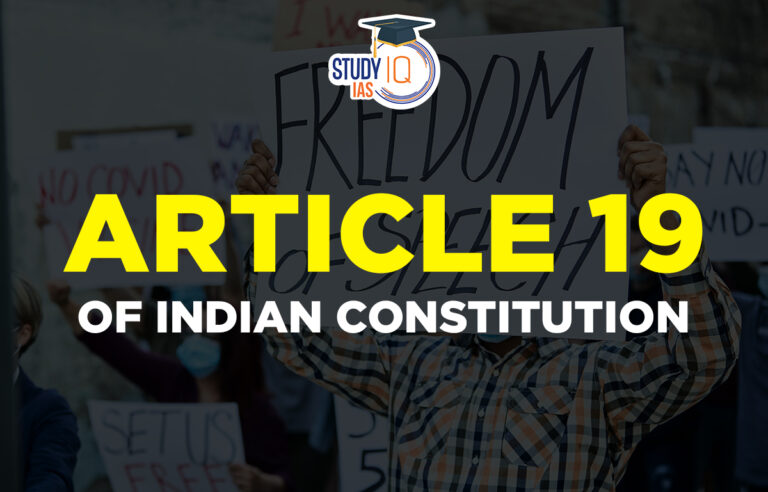 Article 19 of Indian Constitution, Articles, Provisions
