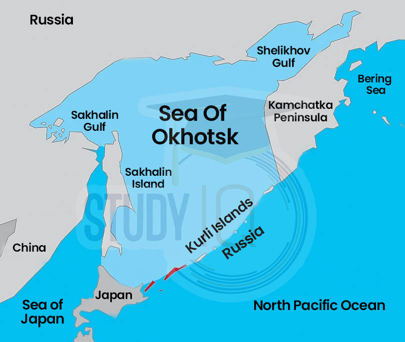 Sea of Okhotsk, Map, Physical Features, Climate, Location
