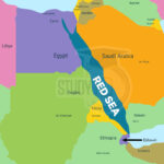 Red Sea, Map, Bordering Countries, Location, Physical Features