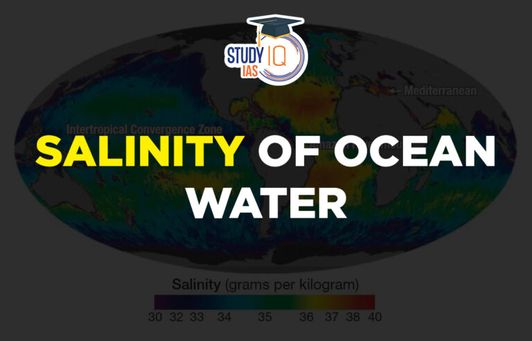 Salinity of Ocean Water, Factors Affecting, Distribution & Significance