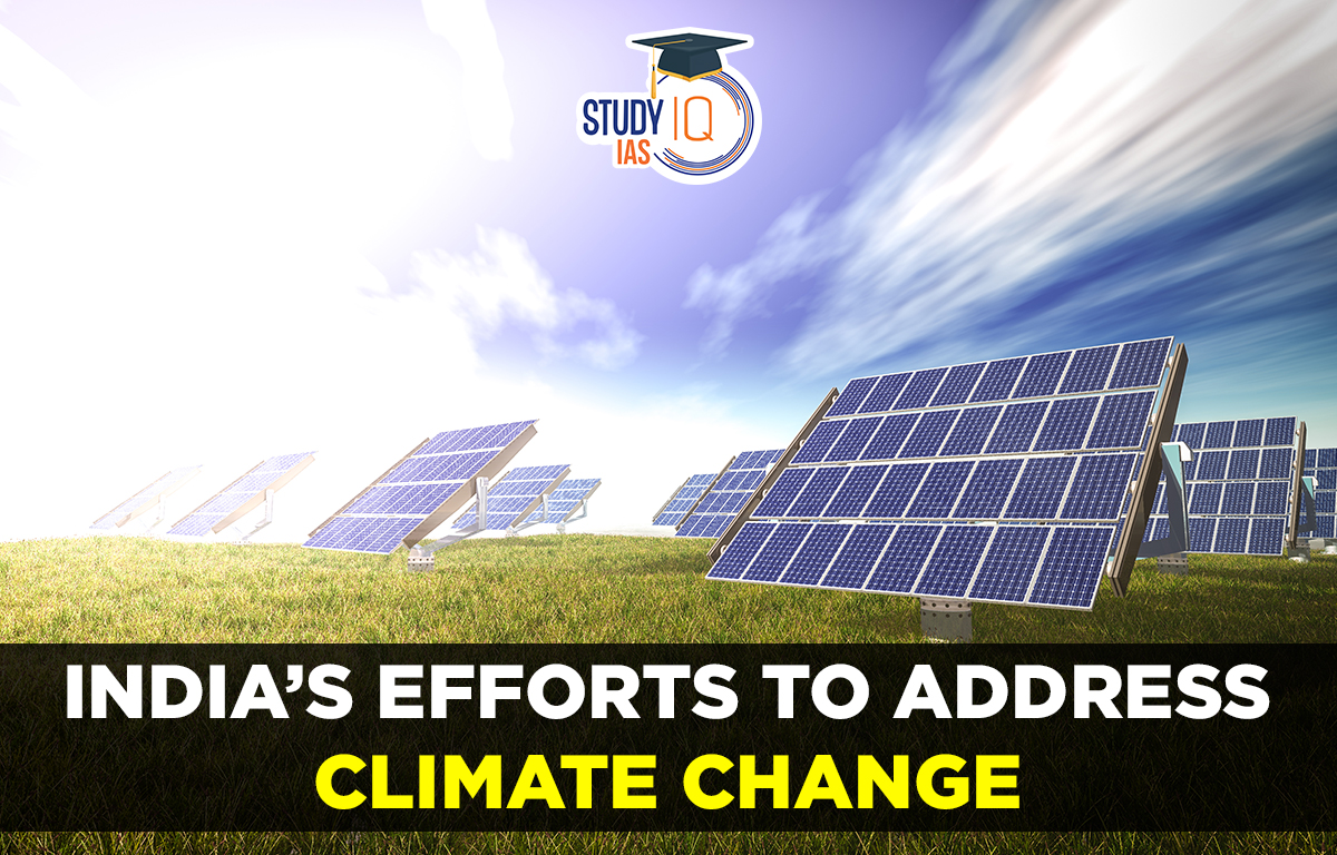 India's Efforts to Address Climate Change