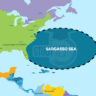 Sargasso Sea, Map, Location, Geography, Boundaries