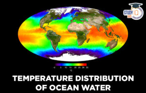 Temperature Distribution of Ocean Water, Horizontal & Vertical Distribution