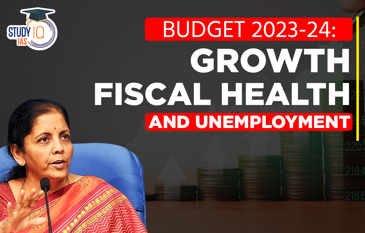 Budget 2023-24: Growth, Fiscal Health and Unemployment