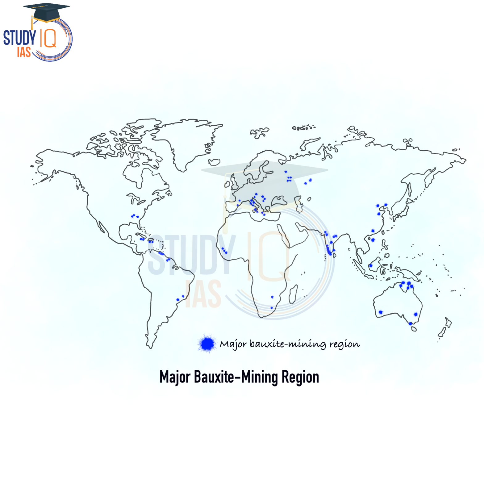 Aluminium Ore, Bauxite, Uses, Properties, Distribution Map
