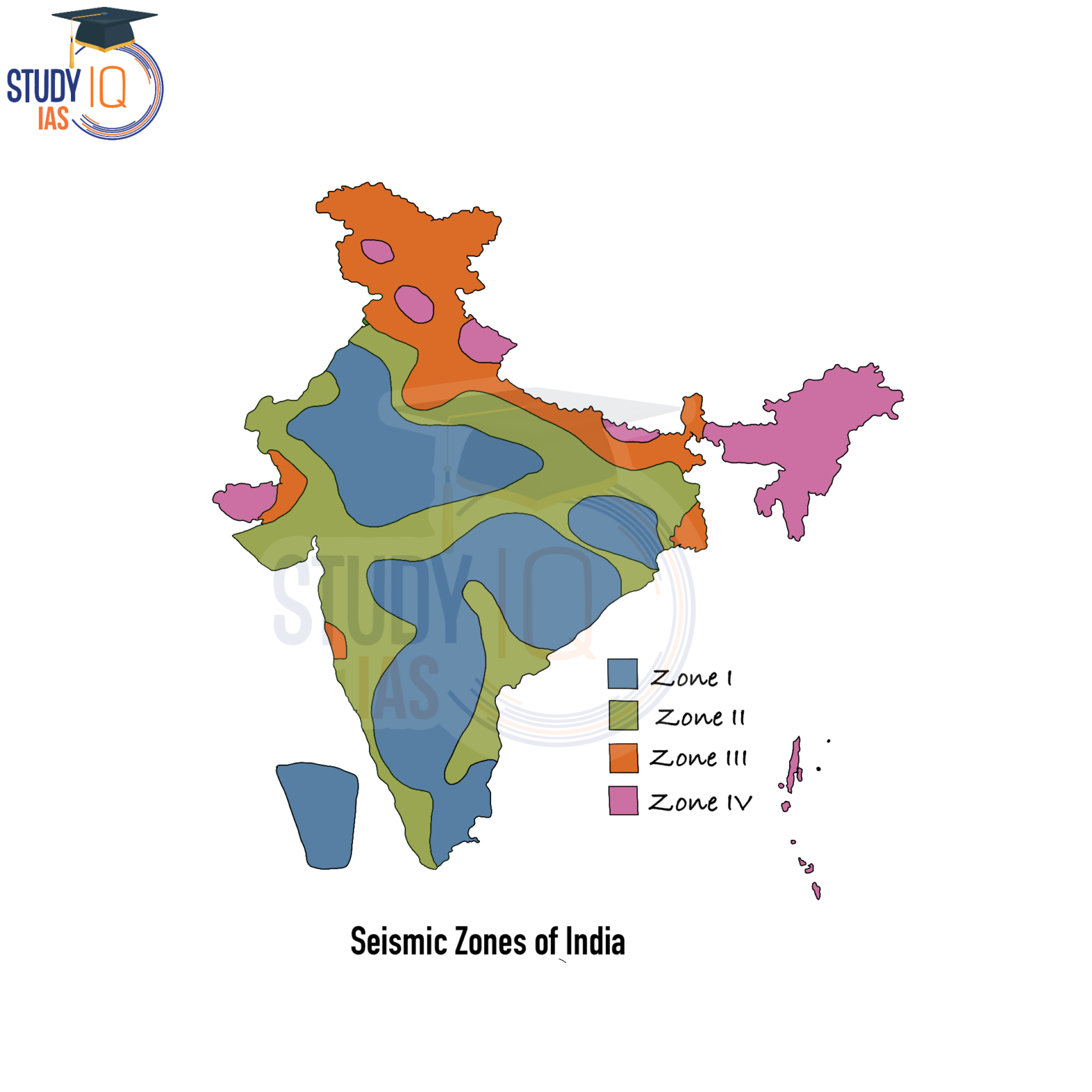 Seismic Zones of India, Map, Types of Seismic Zones