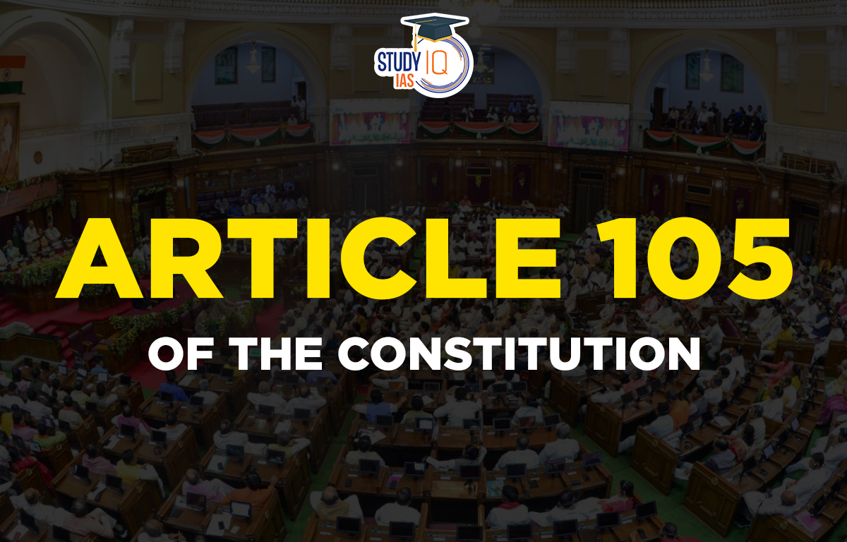 Article 105 Of The Constitution