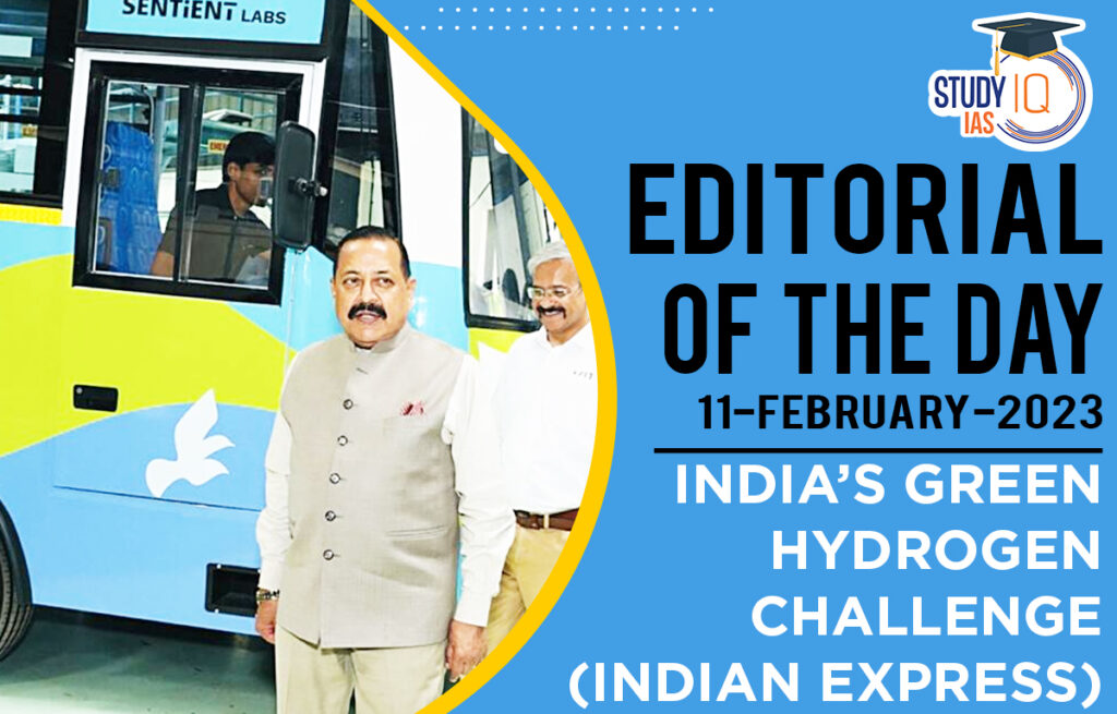 India's Green Hydrogen Challenge