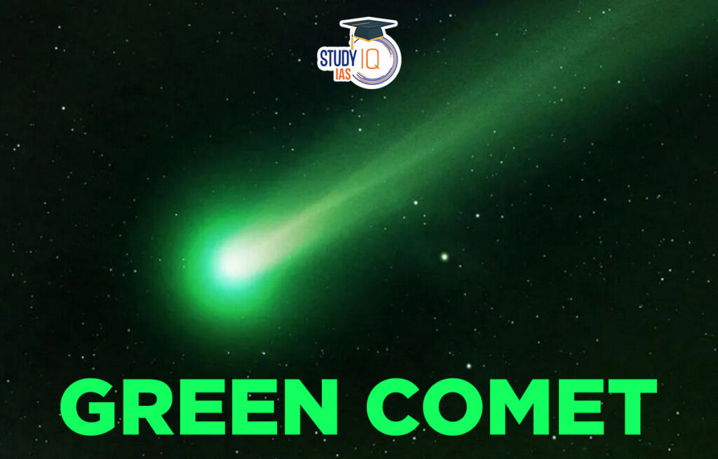 Green Comet, Background, Composition and Features