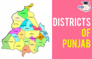 Districts of Punjab, Importance, Map, Name, Area