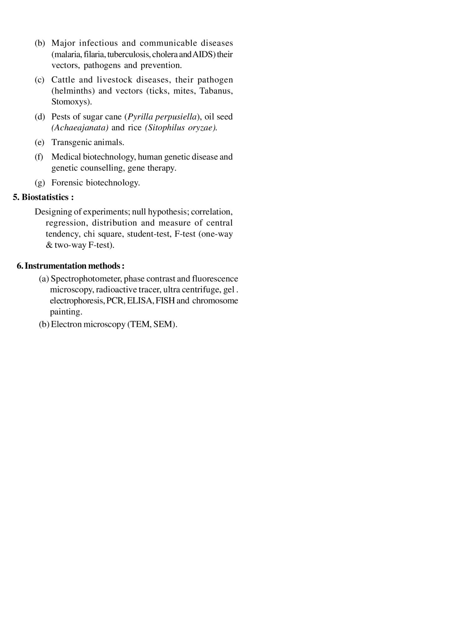 UPSC Zoology Syllabus for IAS Mains 2023, Download Paper 1 & 2 PDF