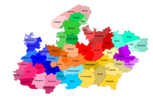 Districts of MP List, Name, Importance, Madhya Pradesh Map