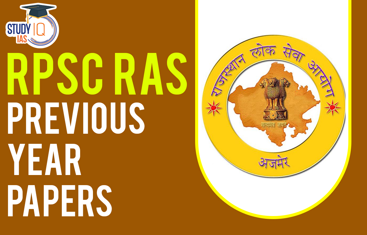 RPSC RAS Previous Year Papers, Download RPCS Question Paper PDF