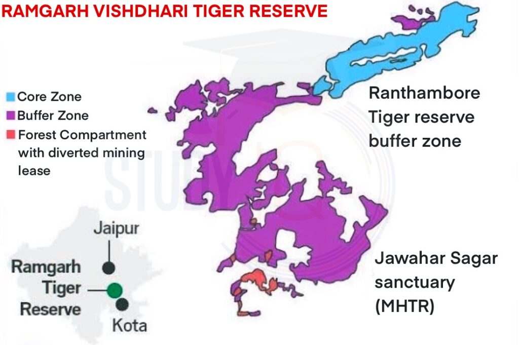 Ramgarh Vishdhari Tiger Reserve Map, Flora, Fauna, Significance
