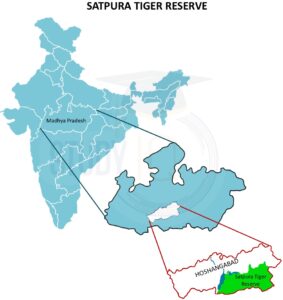 Satpura Tiger Reserve Map, Flora, Fauna, Significance