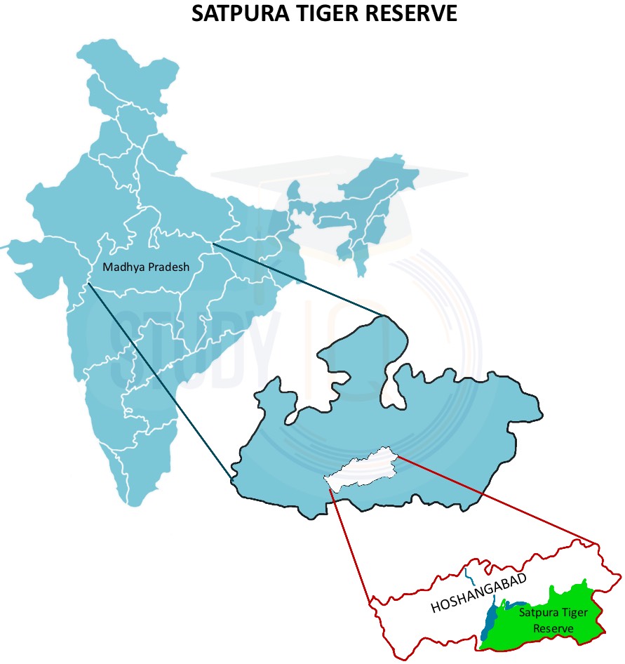 Satpura Tiger Reserve Map, Flora, Fauna, Significance