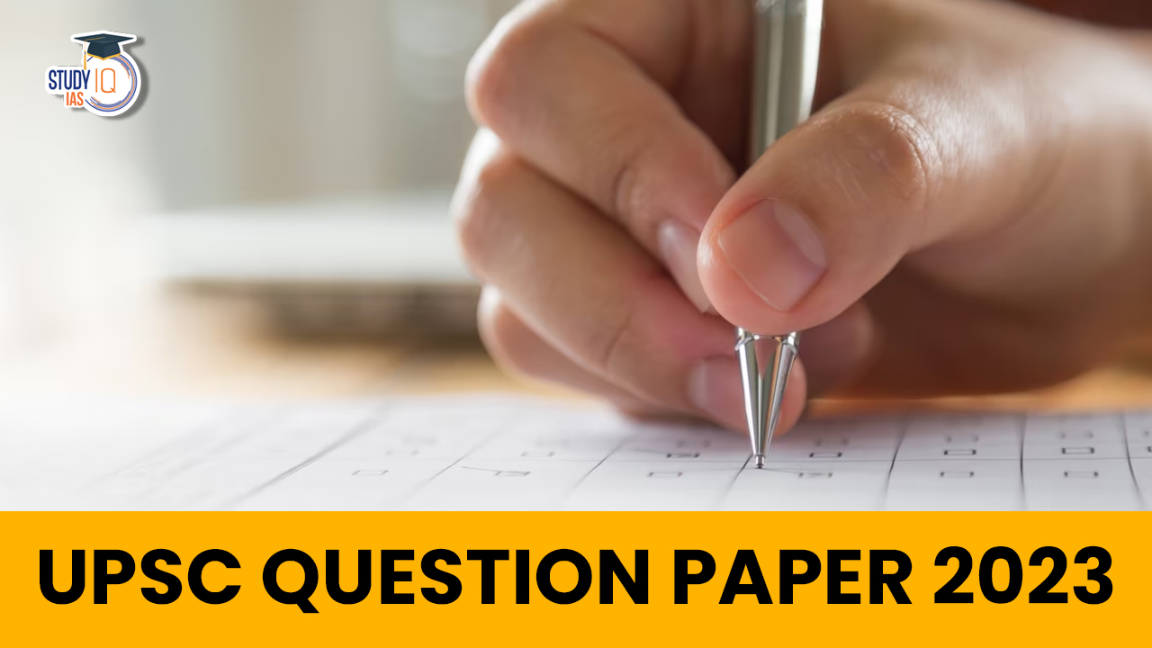UPSC Mains Paper 2023 Download UPSC Paper 2023 PDF UPSC Mains Paper 2023 Download UPSC Paper 2023 PDF