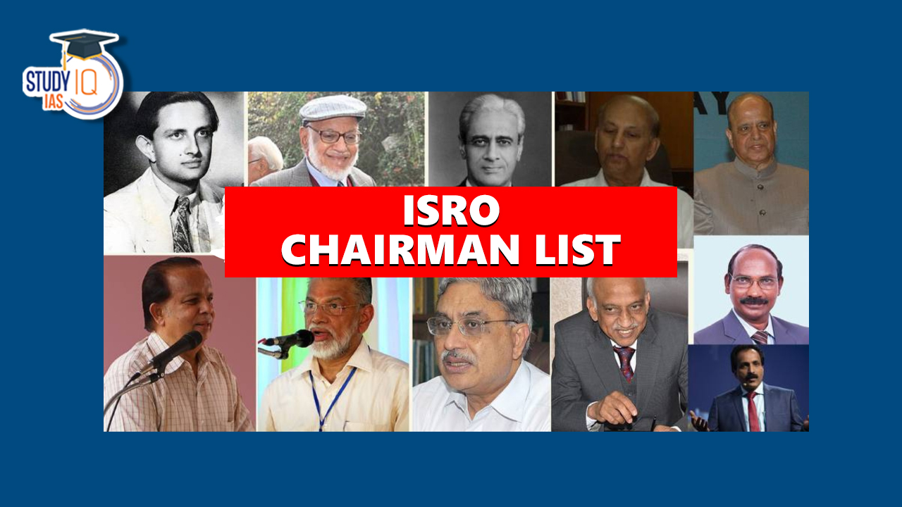ISRO Chairman List From 1963 To 2023 Complete Details ISRO Chairman List From 1963 To 2023 Complete Details