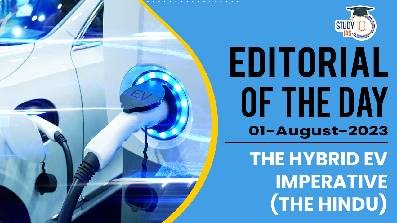 The Hybrid EV imperative