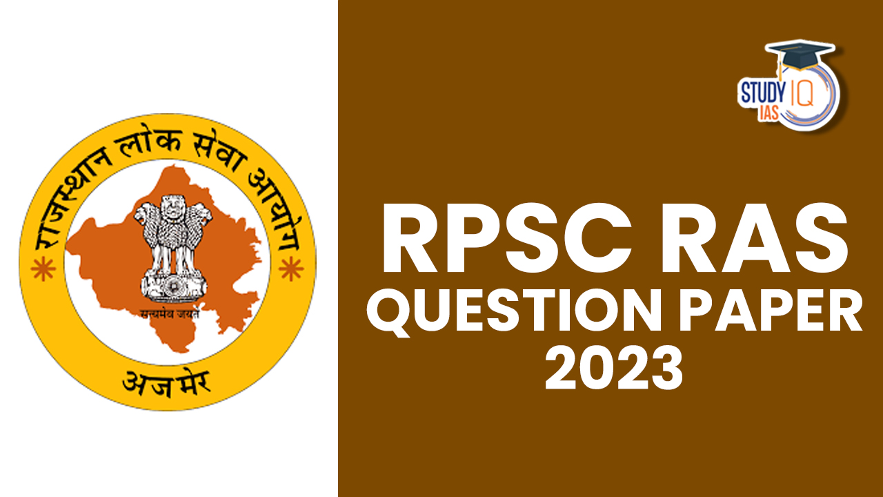 RPSC RAS Prelims Question Paper 2023, Download PDF
