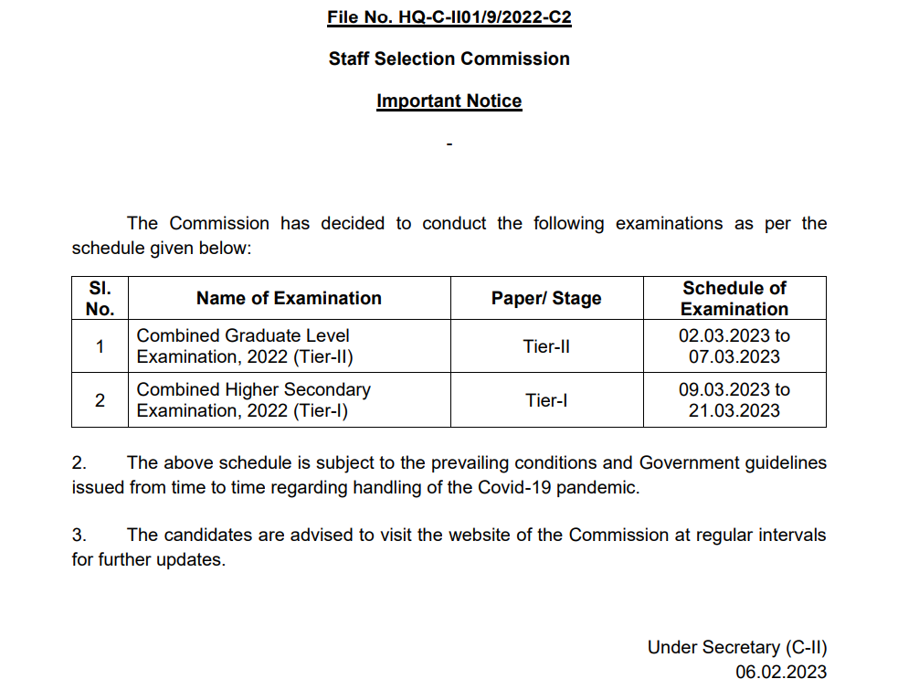 SSC CGL Tier 2 Exam Date 2023 Out All Dates Shifts Schedule ssc-cgl-tier-2-exam-date-2023-out-all-dates-shifts-schedule