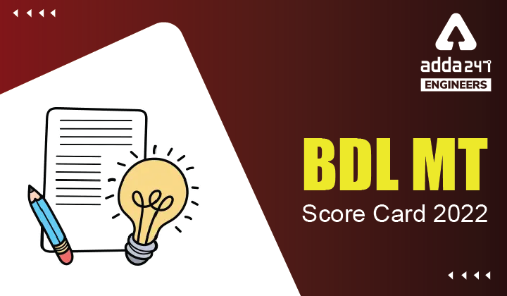 BDL MT Score Card 2022, Direct Link to Download PDF