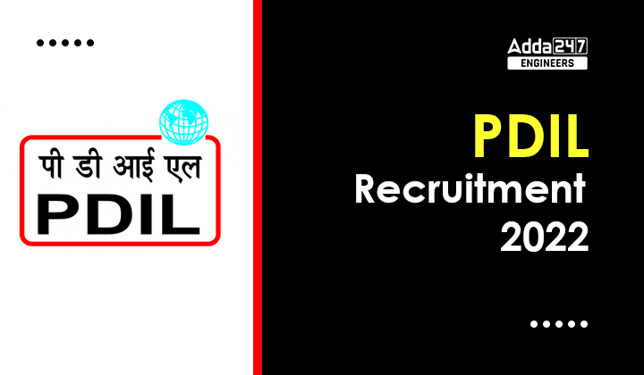 PDIL Recruitment 2022