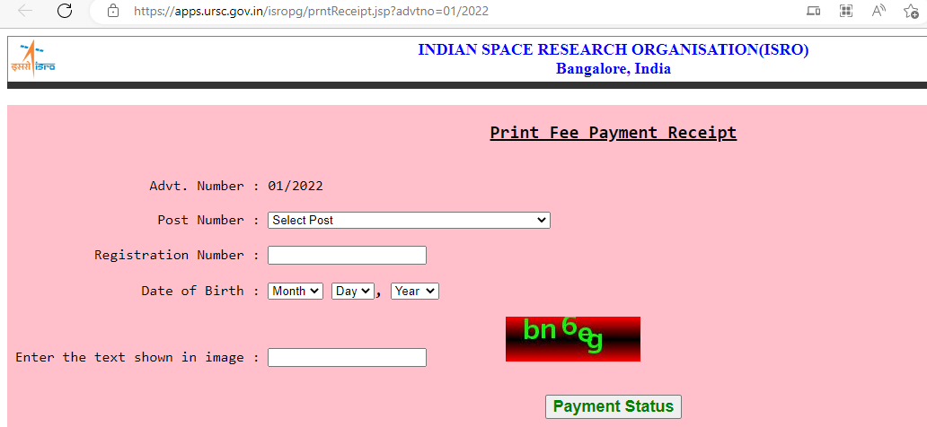 ISRO Scientist Engineer Apply Online 2022, Apply Now For 68 Scientist Engineer Posts