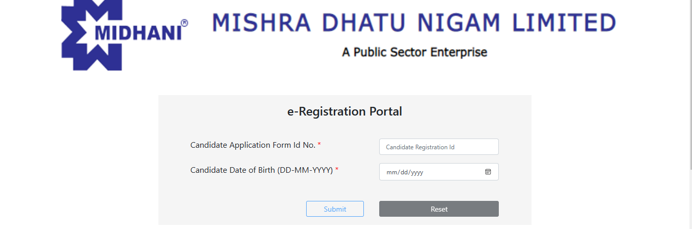 MIDHANI MT Admit Card 2022 Out Direct Link to Download
