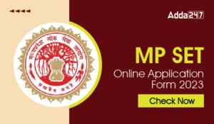 MP SET Syllabus 2023 and New Exam Pattern Download