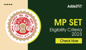 MP SET Syllabus 2023 and New Exam Pattern Download