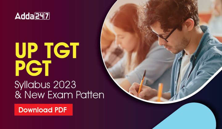 UP TGT PGT Syllabus 2023 And New Exam Patten हिंदी में