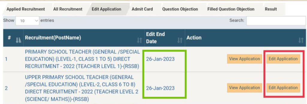 Rajasthan 3rd Grade Teacher Application Form 2023, Apply Link Active