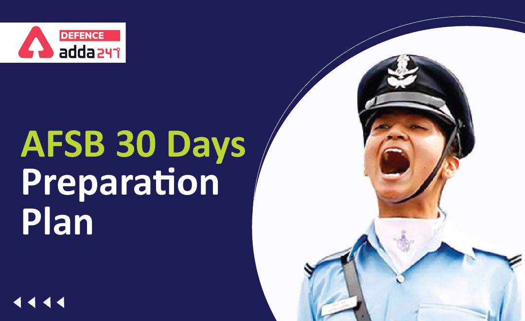 AFCAT AFSB 30 Days Preparation Plan