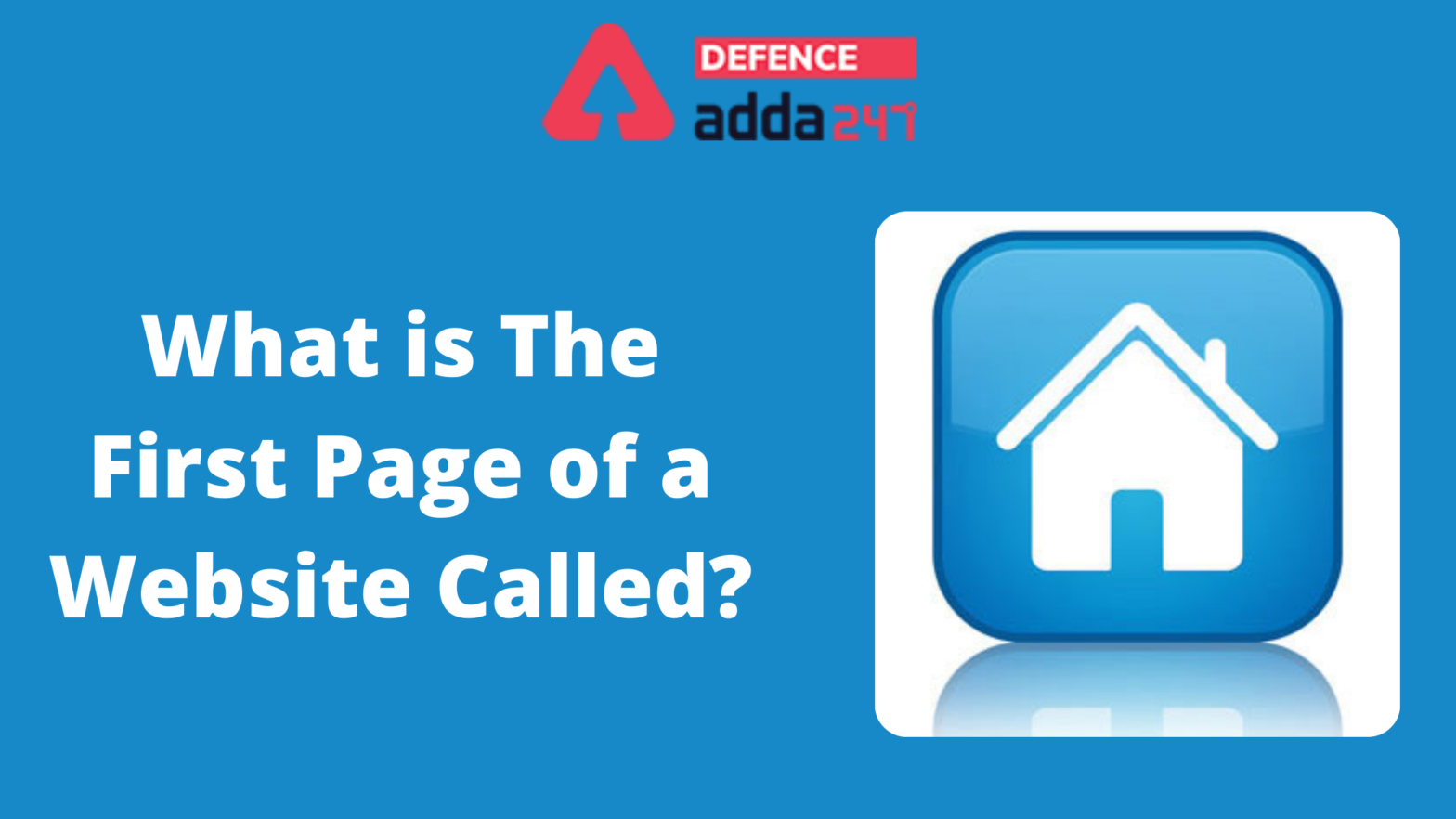 What is The First Page of a Website Called?