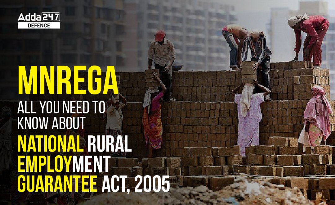 MNREGA(मनरेगा), All You Need to Know About National Rural Employment ...