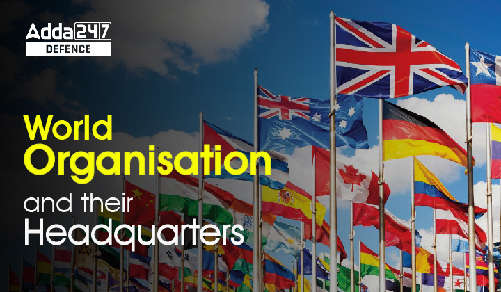 List of World Organisations and Their Headquarters