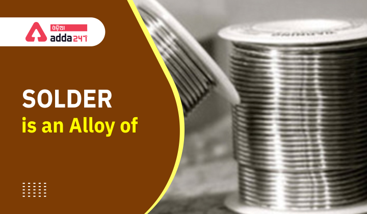 What the Solder is an Alloy?